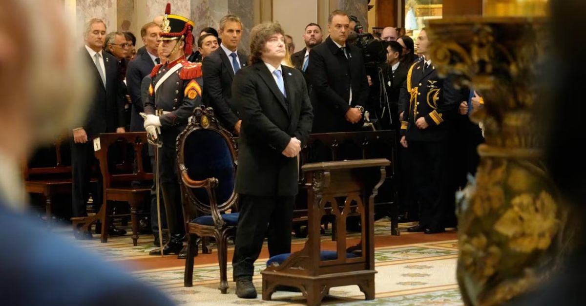 El presidente Milei tras la homilía de García Cuerva: "Me parece que ...