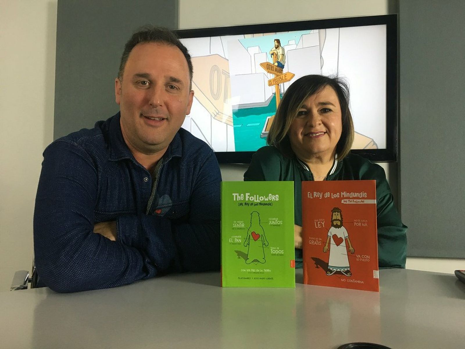 Pilar y Jesús: "La gente está deseando que le cuenten una buena noticia"