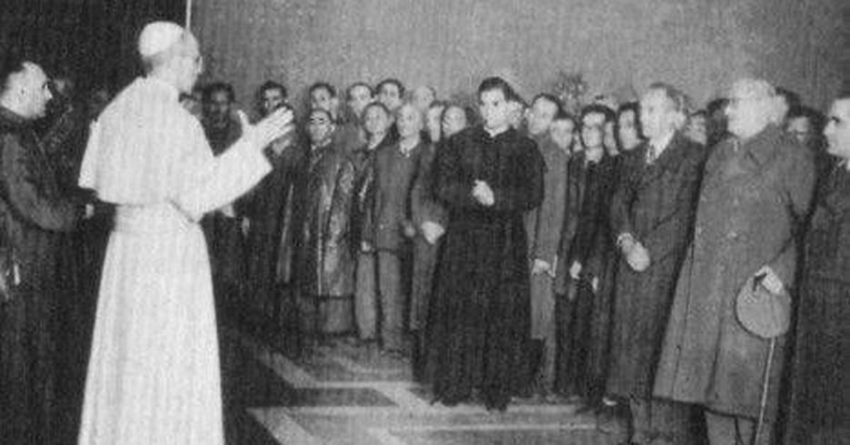 Pío XII a Hitler: "Si tenemos paz, los católicos serán fieles, más que ...