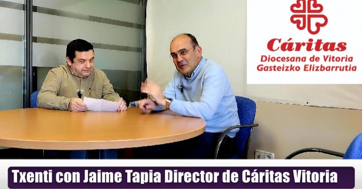 Jaime Tapia, director de Cáritas Diocesana Vitoria: “Cada día en ...